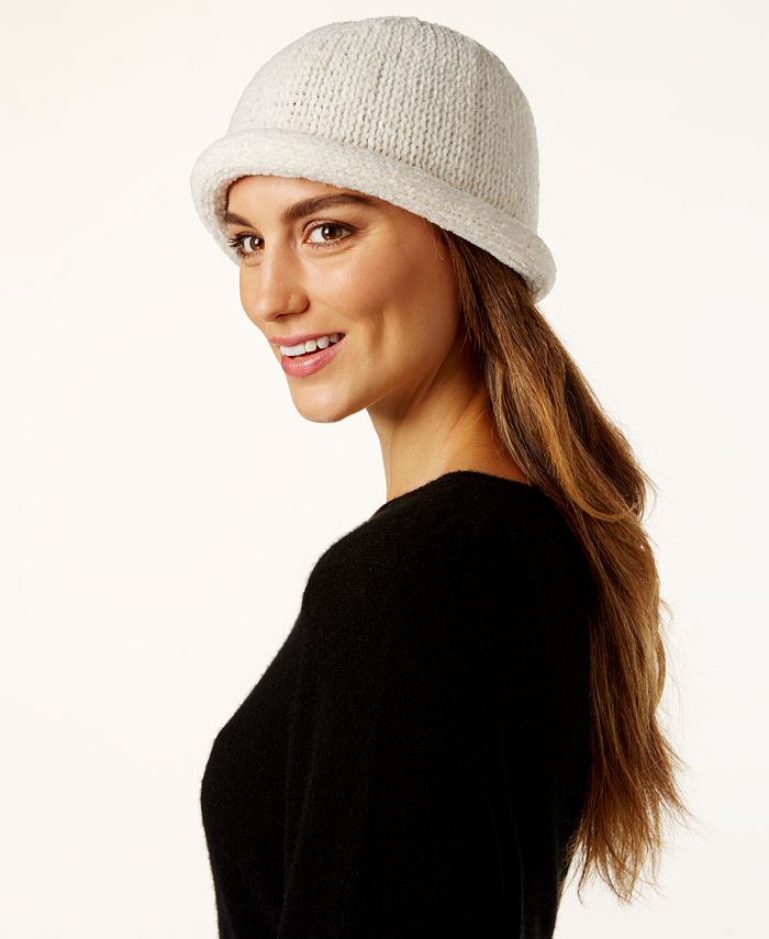 August Hats Crochet Classic Chenille Roll-Up Hat - Macy's