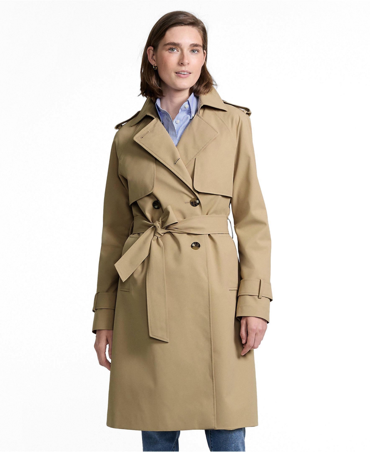 Click here for Lands End Womens Squall Waterproof Modern Trench R... prices