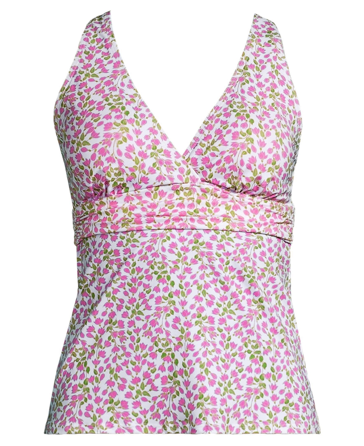 Click here for Lands End Plus Size V-Neck Plunge X Back Tankini T... prices