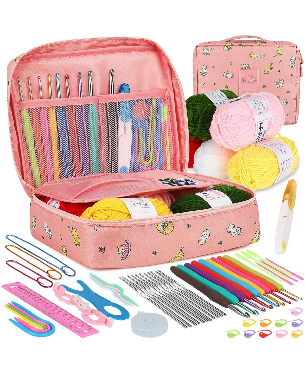 Click here for Aeelike Crochet Starter Kit for Beginners - 59-Pie... prices