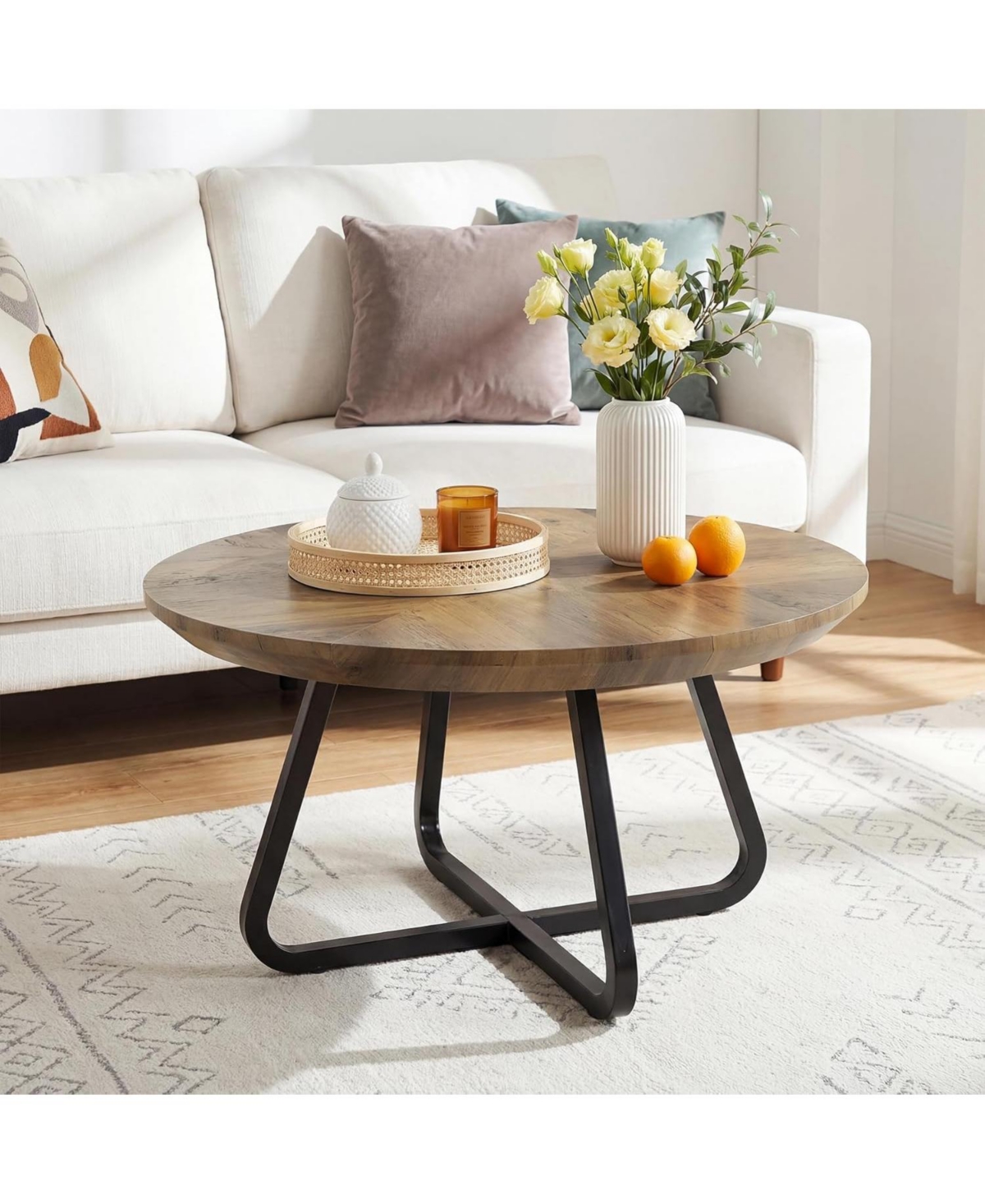 Click here for Tribesigns 31.5 Inches Round Coffee Table  Modern... prices