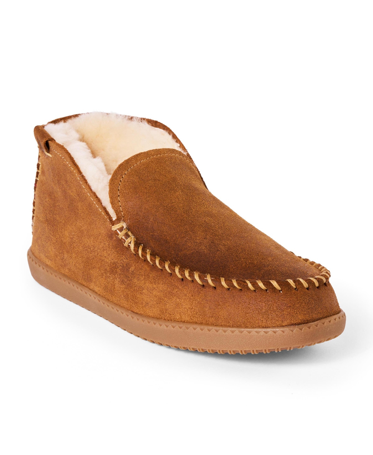 Click here for Minnetonka Mens Birch Suede Sheepskin Chukka Boots... prices