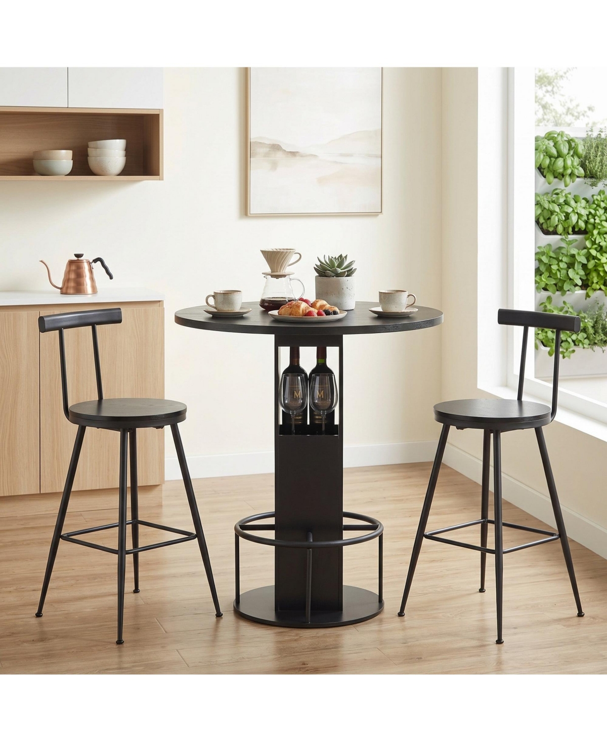 Click here for Sailvan 3-Piece Bar Table and Stool Set  31.5 Inch... prices