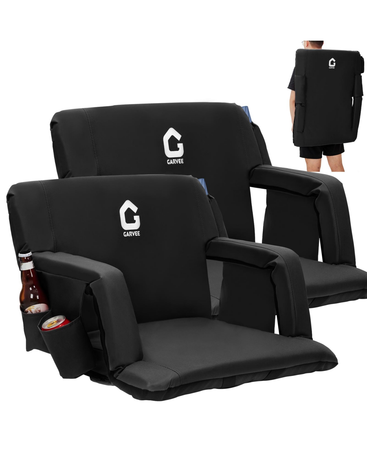 Click here for gaomon 2-Pack Portable 20.5in Folding Reclining St... prices
