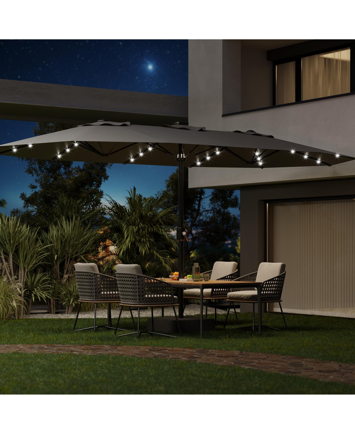Click here for gaomon Outdoor 15Feet Double-Sided Rectangular Pat... prices