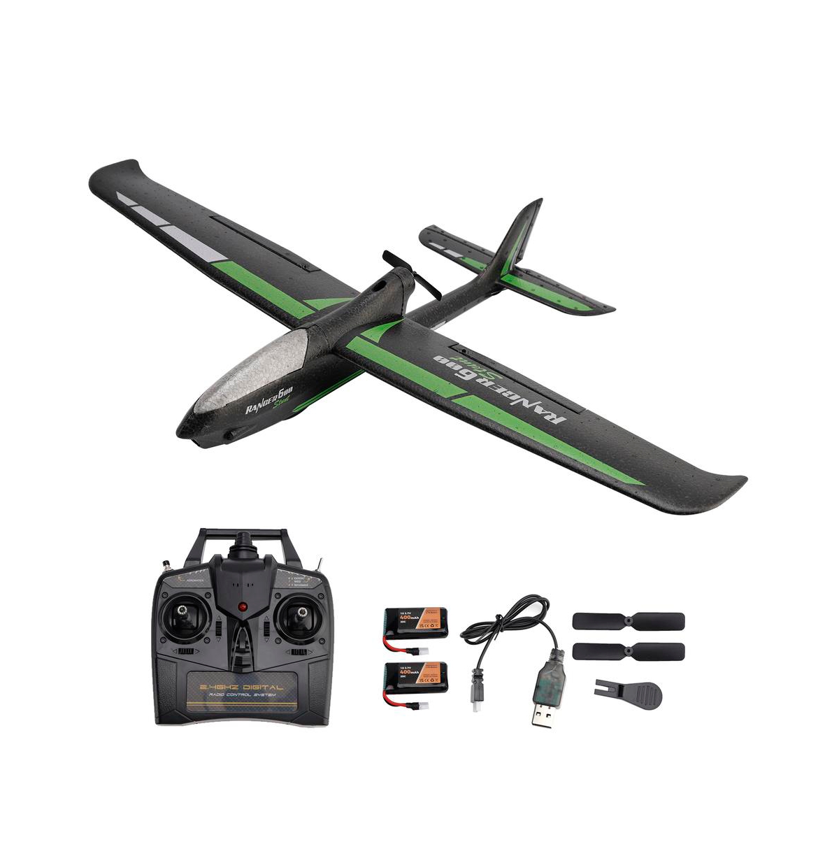 Click here for Bruce & Shark 4CH 2.4GHz Rc Glider Plane with Gyro... prices