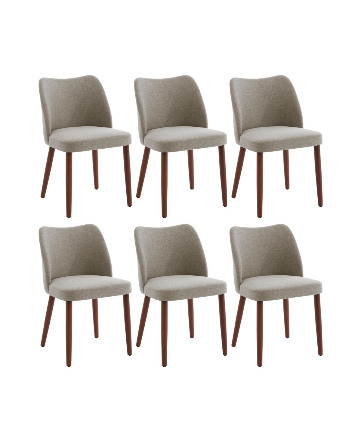 Click here for homfan Upholstered Dining Chairs   Wingback Design... prices