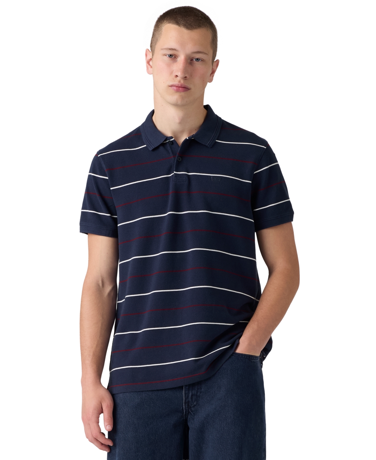Click here for Levis Mens Original Classic Polo Neckline Regular-... prices