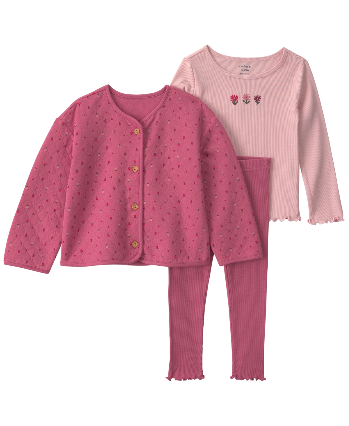 Click here for Carters Toddler Girls 2T-5T Floral Long-Sleeve Lay... prices