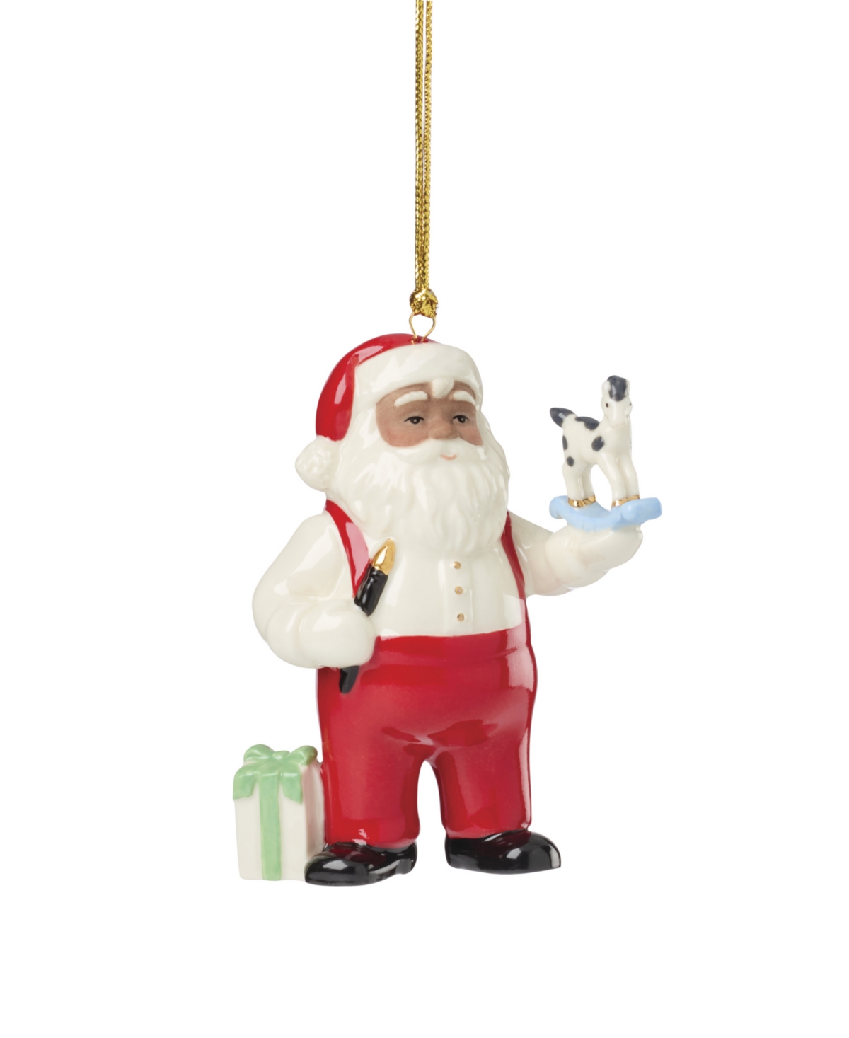 Click here for Lenox African American Santas Workshop Ornament -... prices
