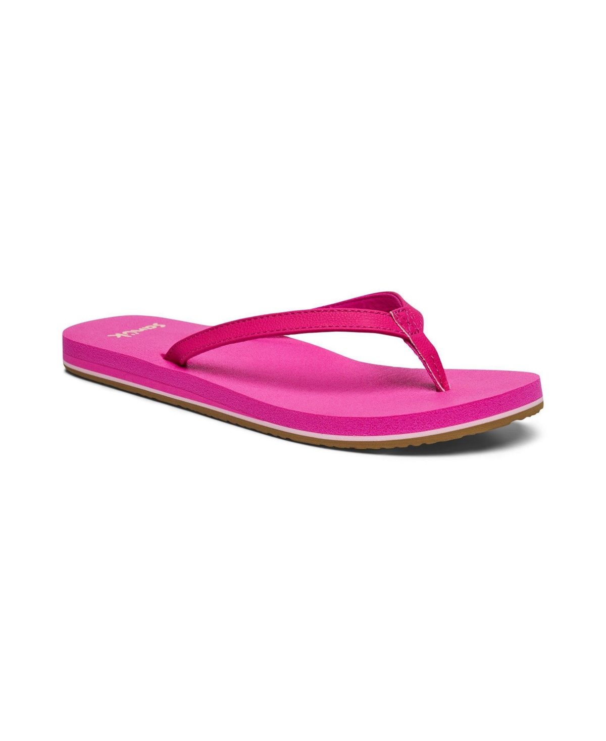 Click here for Sanuk Womens Yoga Joy Ii Sandals - Fuchsia fedora prices