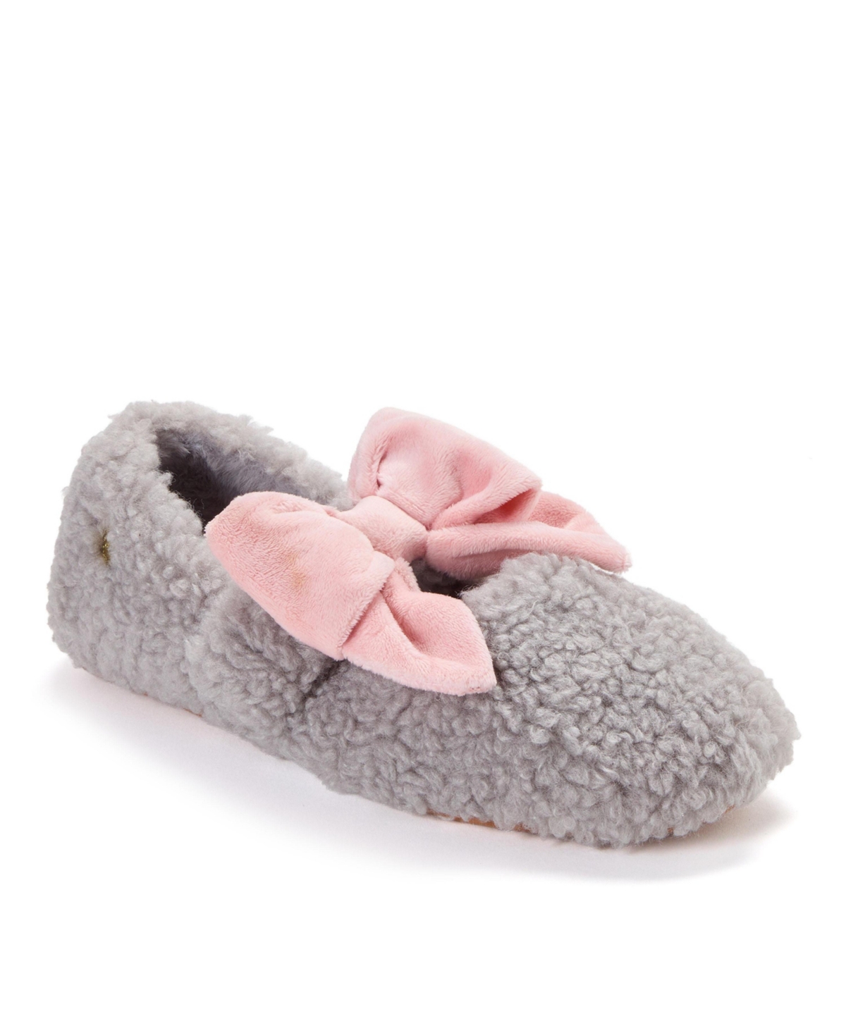 Click here for Dearfoams Womens Maryanne Luxe Teddy Maryjane - Gr... prices
