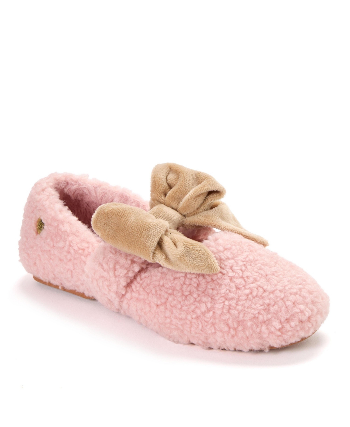 Click here for Dearfoams Womens Maryanne Luxe Teddy Maryjane - Pi... prices