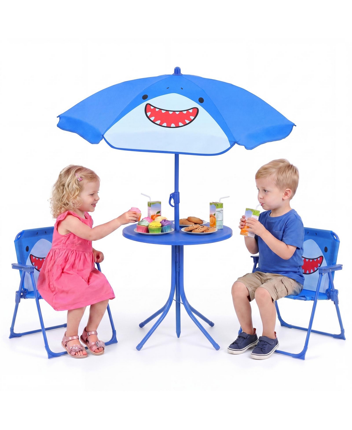 Click here for Gymax Kids Picnic Table Outdoor Table and Chair Se... prices