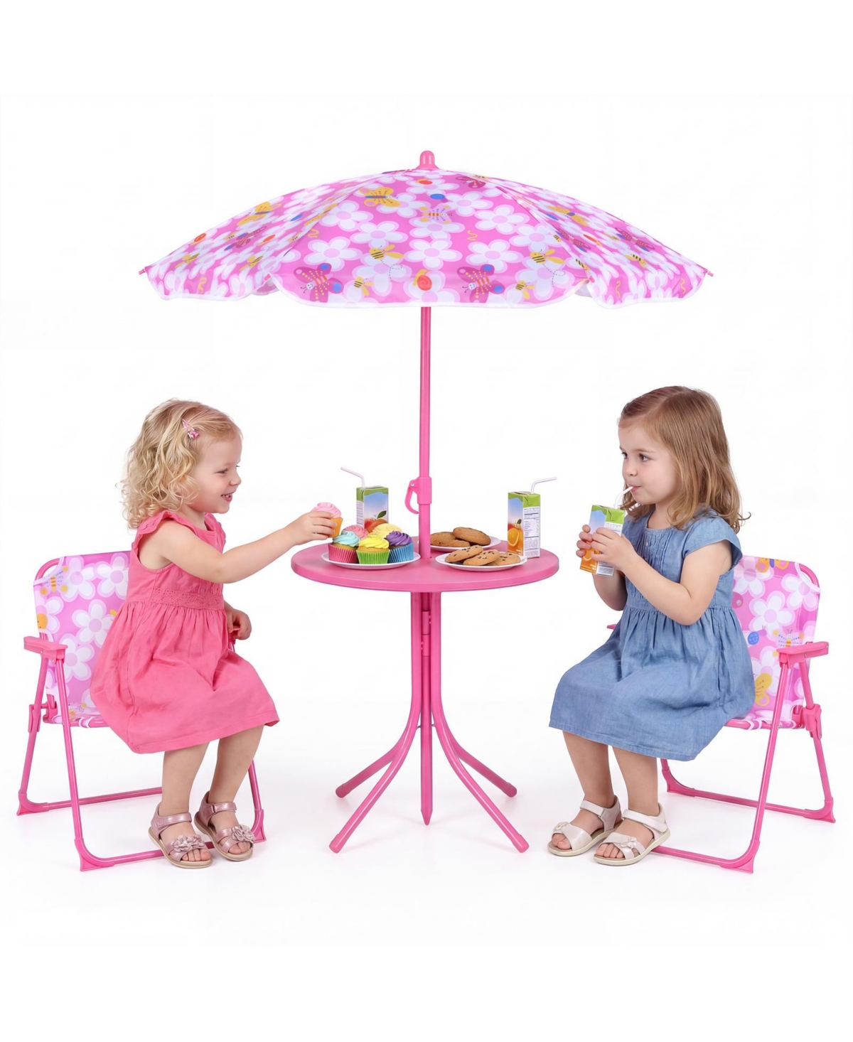 Click here for Gymax Kids Picnic Table Outdoor Table and Chair Se... prices