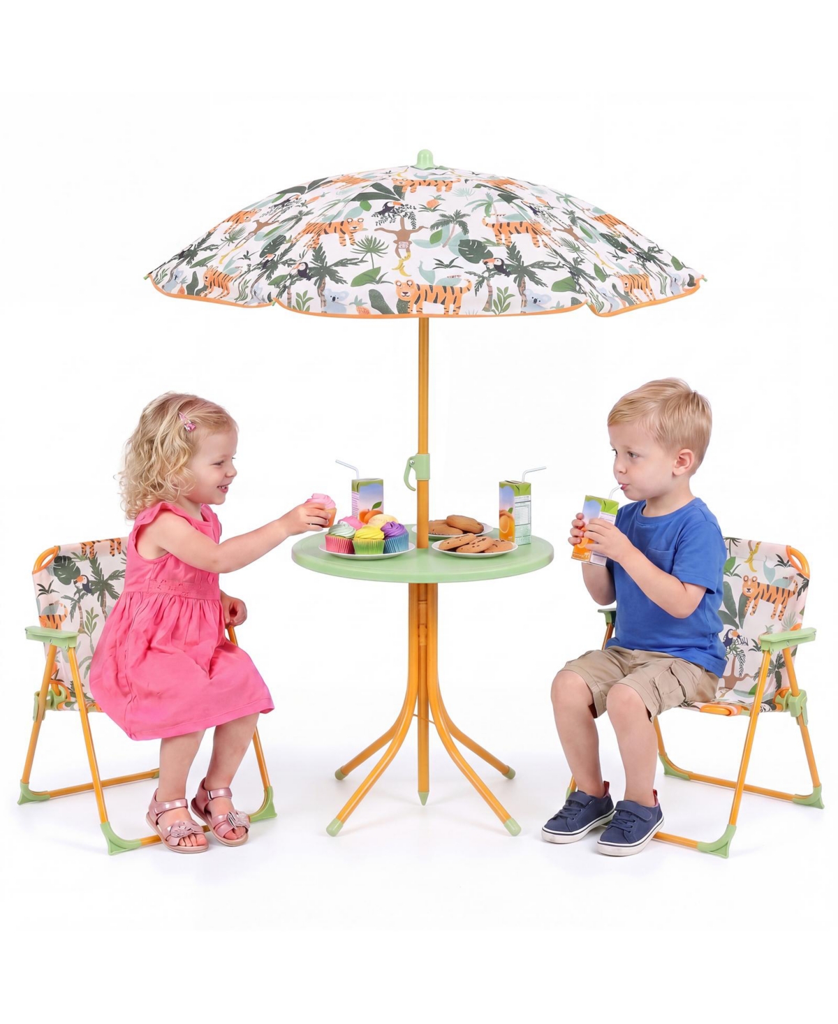 Click here for Gymax Kids Picnic Table Outdoor Table and Chair Se... prices