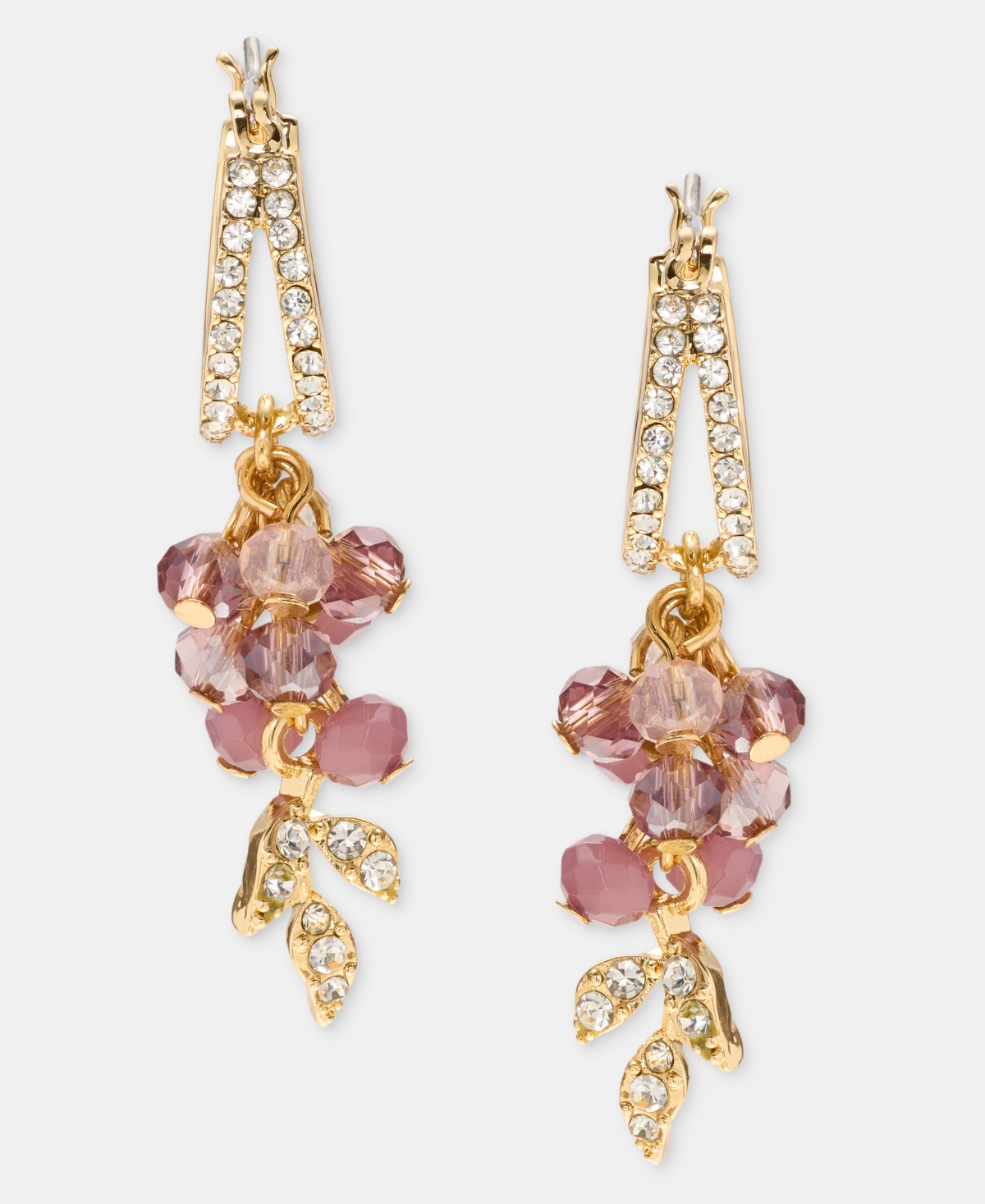 Click here for lonna & lilly Beaded Charm Split-Hoop Earrings - B... prices