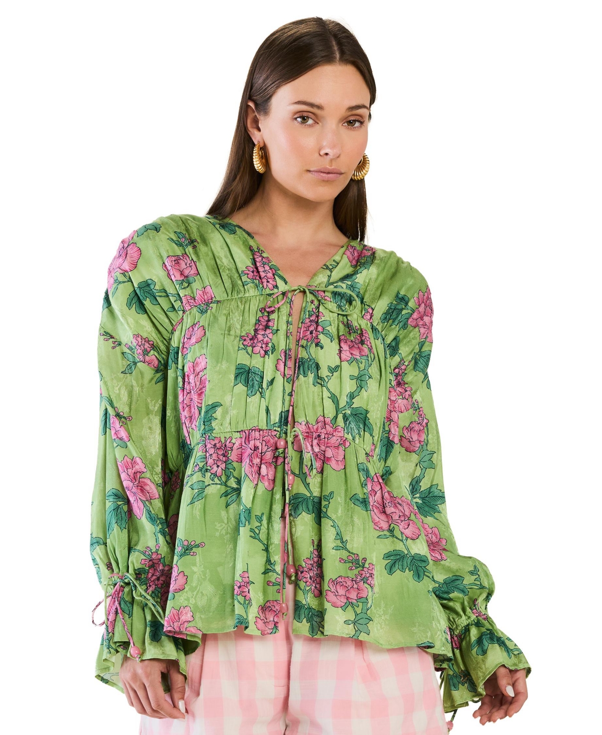Click here for Eddy Womens Isle Top - Gardenia floral prices