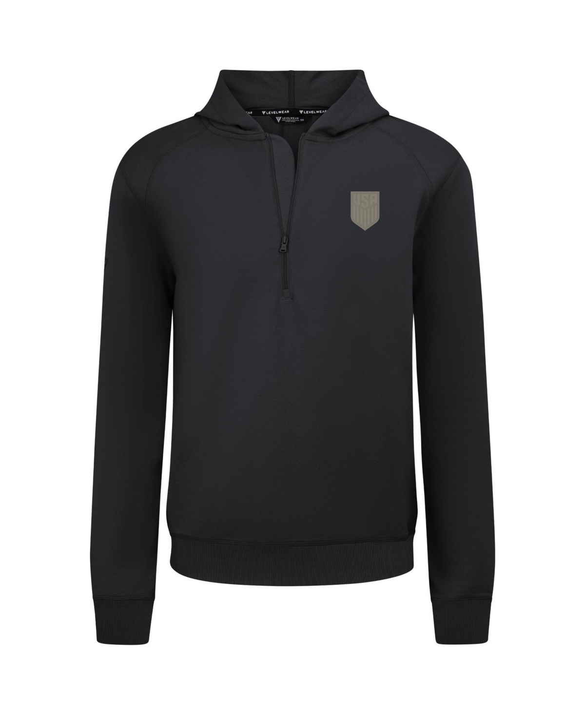 Click here for LevelWear Mens Black Usmnt Technic Tri-Blend Quart... prices