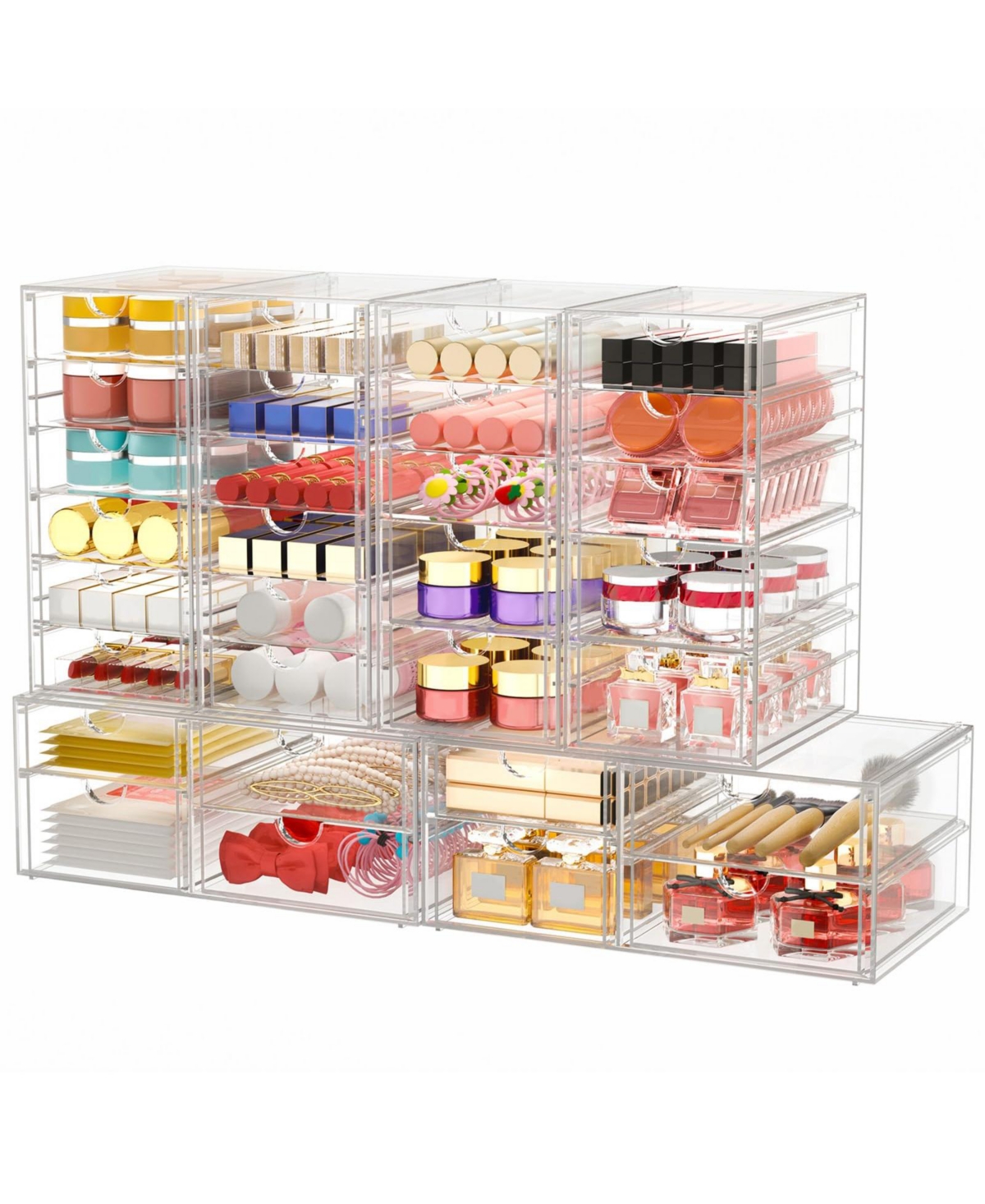 Click here for Xdovet Makeup Organizer 30 Drawers Desktop Station... prices