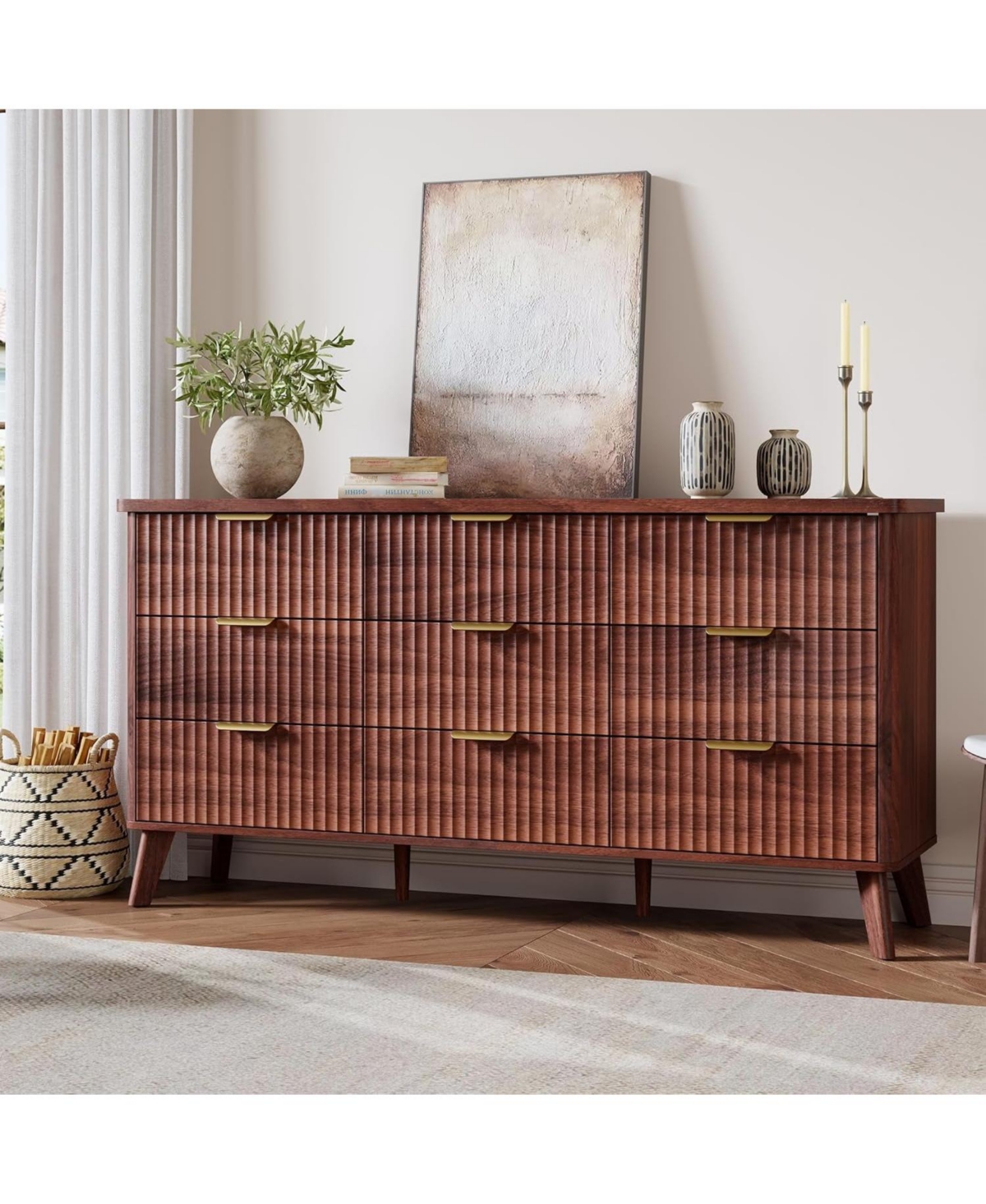 Click here for gaomon Modern 9 Drawers Dresser for Bedroom  60.6... prices