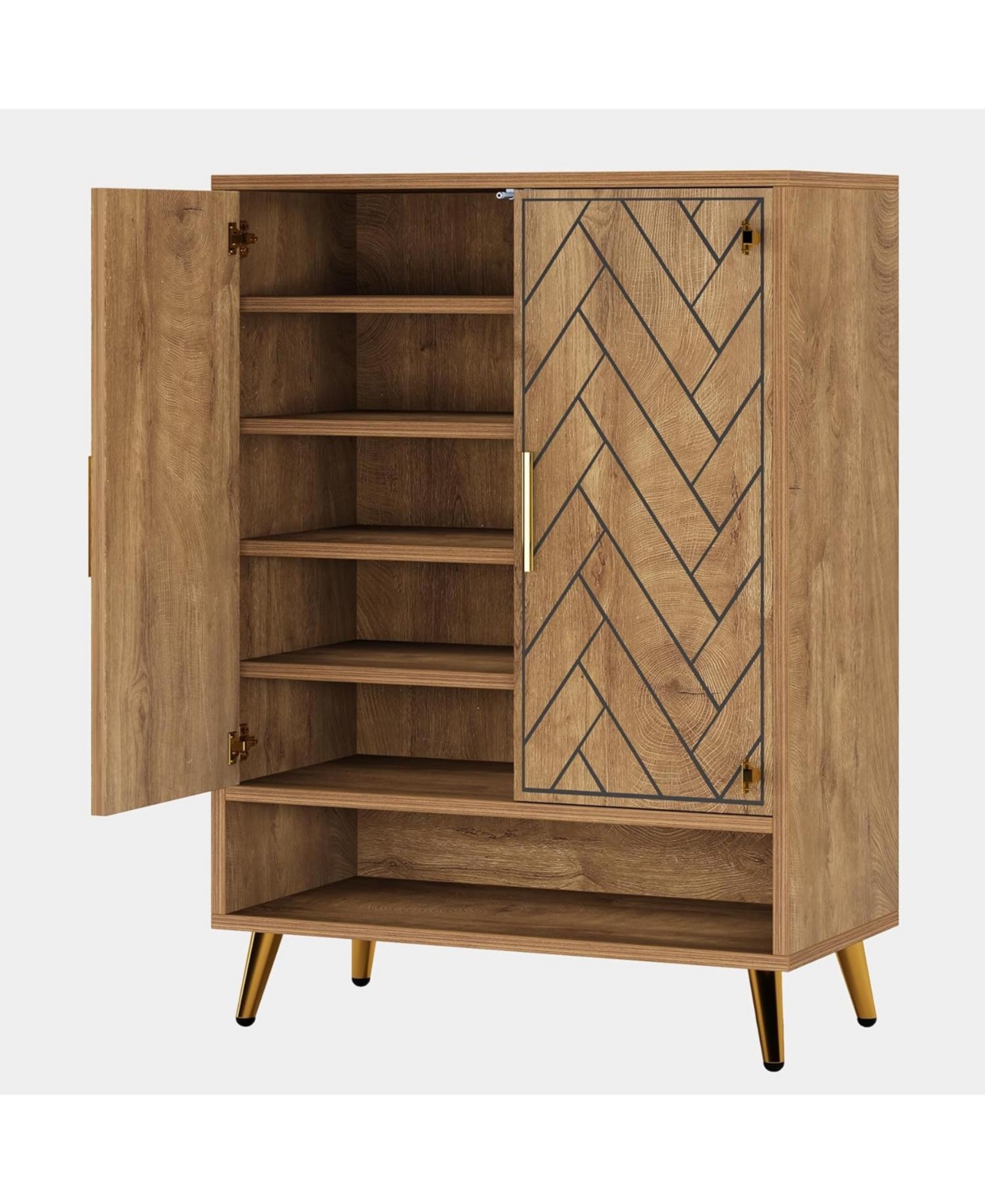 Click here for Tribesigns 6-Tier Shoe Cabinet with Doors  Shoe St... prices