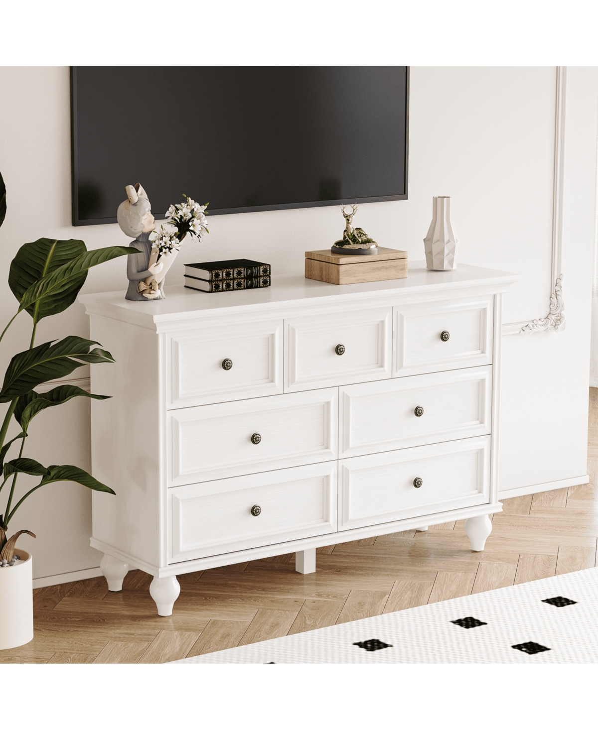 Click here for gaomon Storage Cabinet  Vintage Style 7 Drawer Che... prices