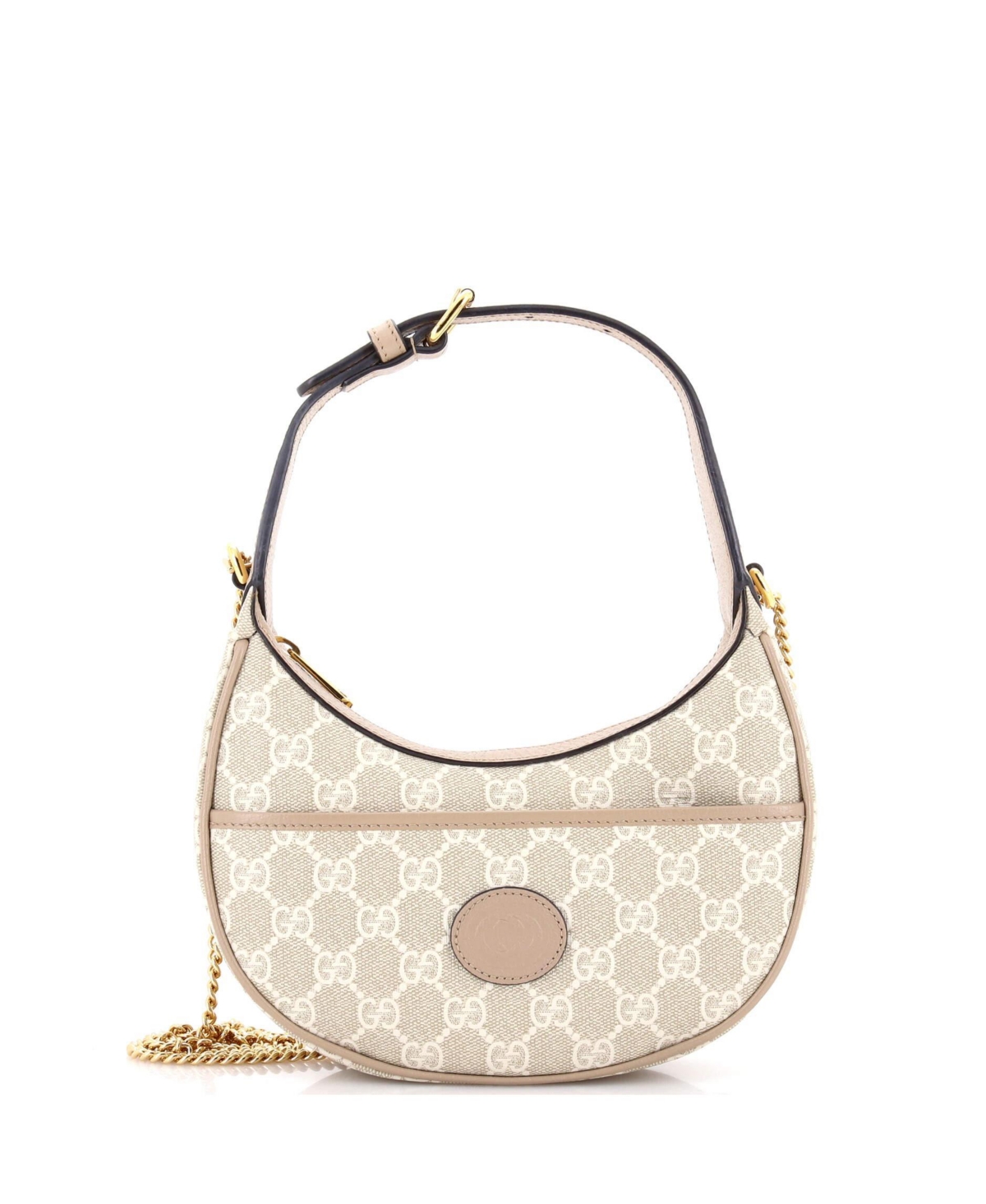 Click here for Pre-Owned Gucci Mini Interlocking G Patch Half Moo... prices