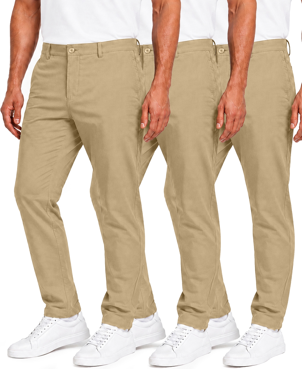 Click here for Blu Rock Mens Super Stretch Slim-Fit Chino Pants... prices