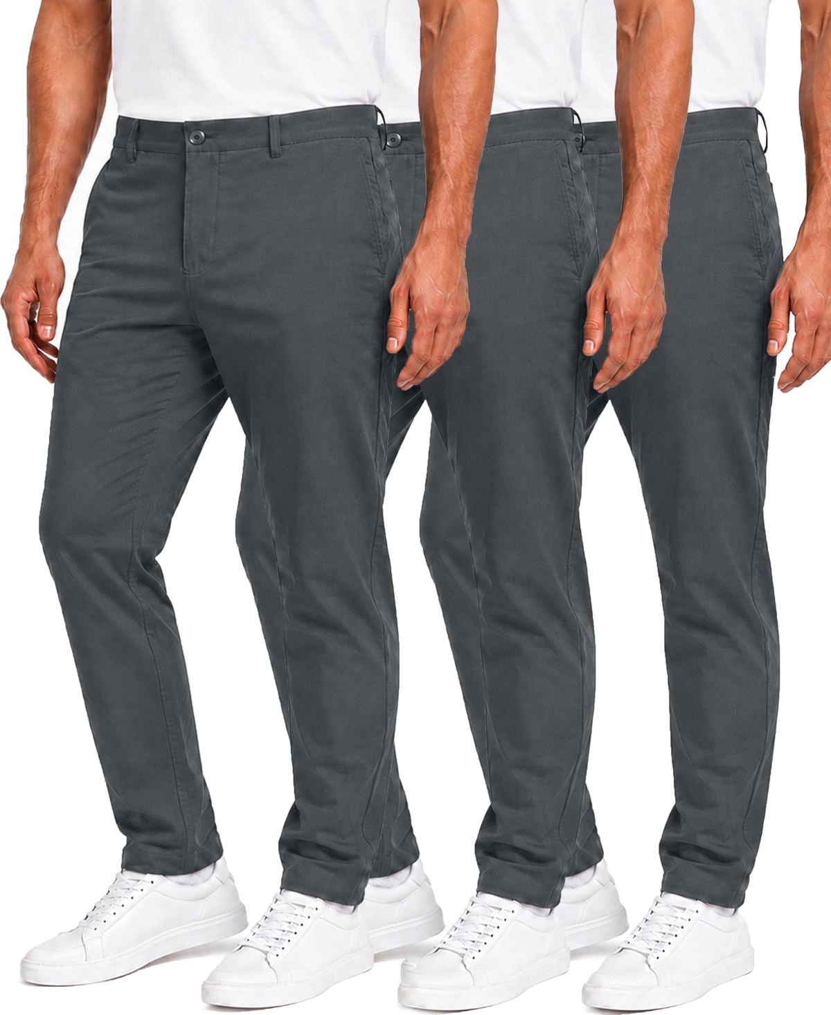 Click here for Blu Rock Mens Super Stretch Slim-Fit Chino Pants... prices
