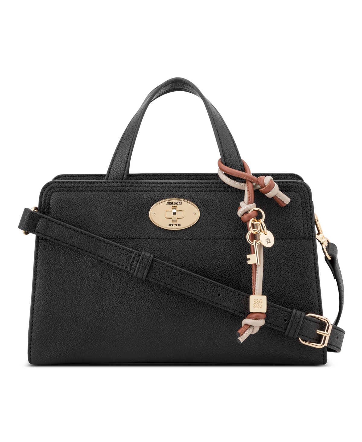 Click here for Nine West Khora Small Top Handle Satchel Handbag -... prices
