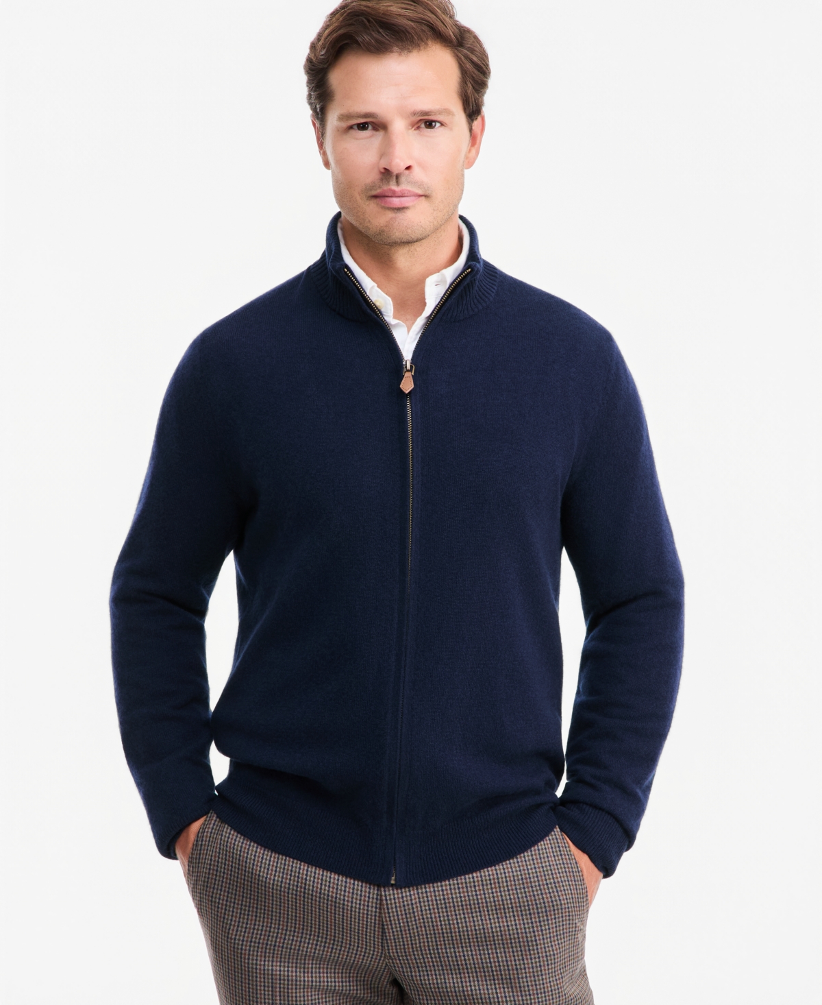 Click here for Club Room Mens Full-Zip Cashmere Sweater  Created... prices
