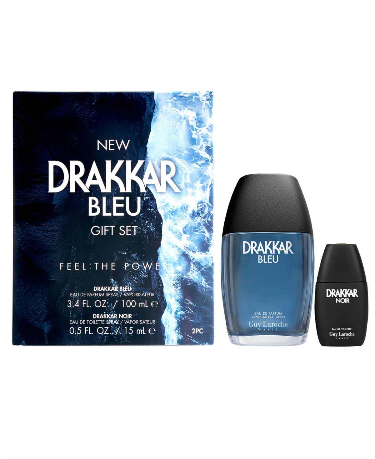 Click here for Drakkar 2-Piece Bleu and Noir Eau de Toilette Spra... prices