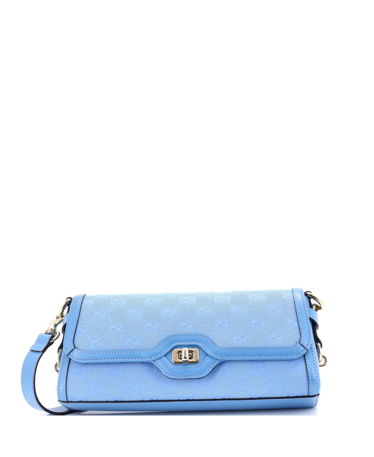 Click here for Pre-Owned Gucci Small Luce Shoulder Bag Canvas - B... prices