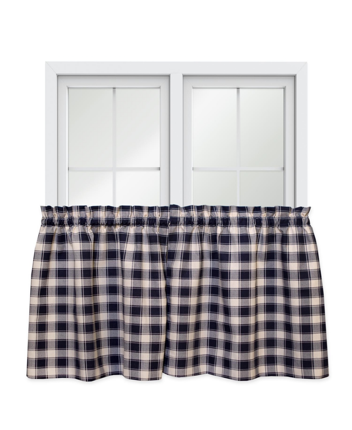 Click here for Ellis Curtain Country Check Tailored With 1.5inch... prices