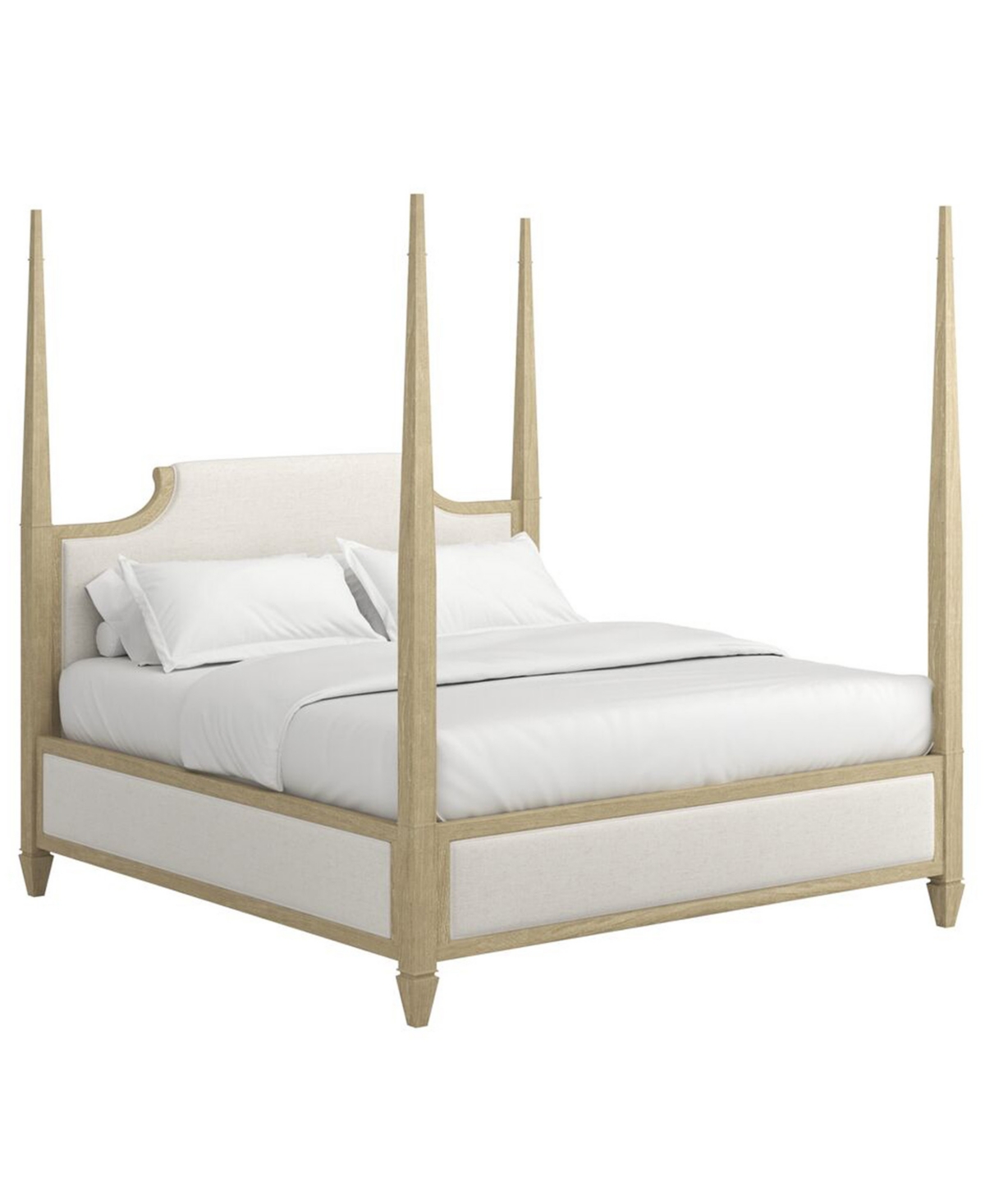 Click here for A.r.t. Furniture Eave King Upholstered Bed - Beige prices