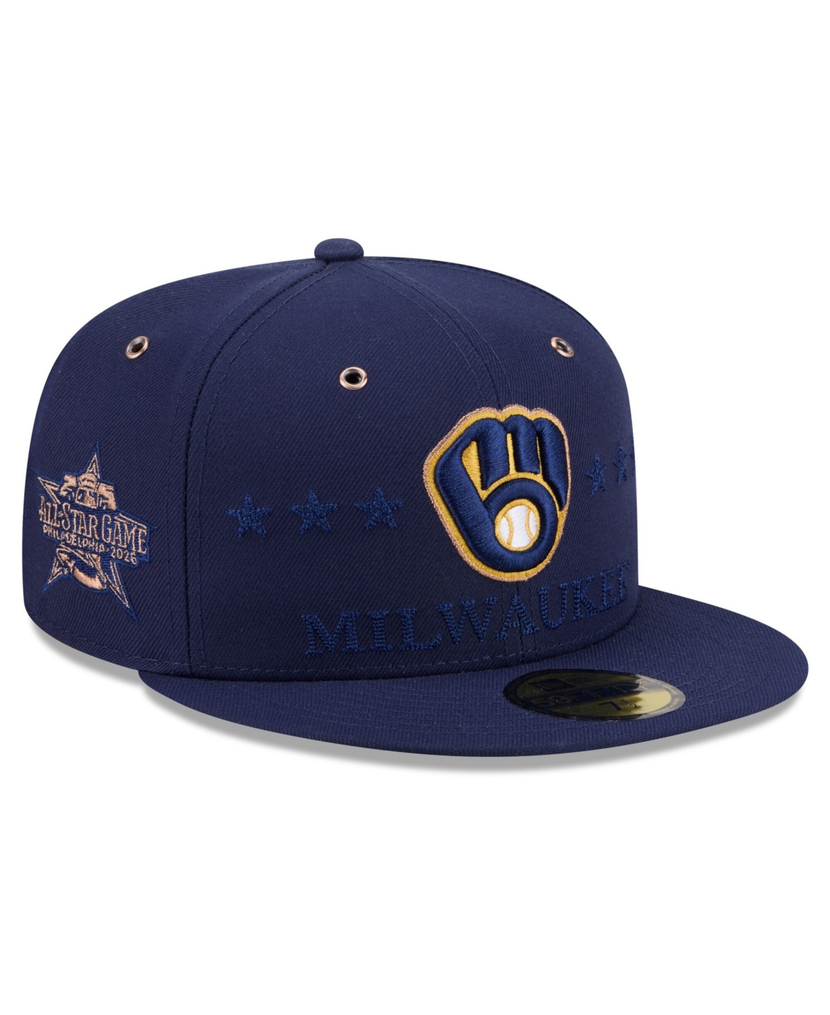 Click here for New Era Mens Navy Milwaukee Brewers 2026 Mlb All-S... prices