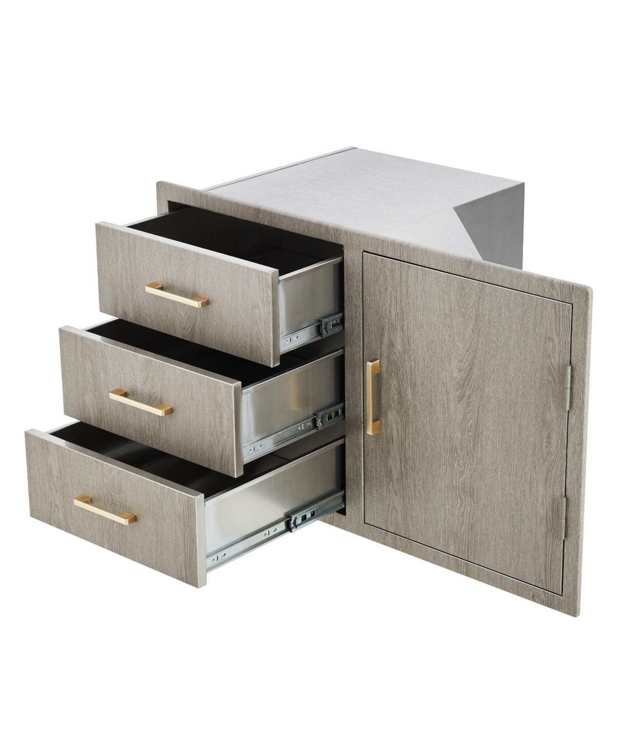 Click here for homfan Stainless Steel Storage Cabinet  Metal Draw... prices