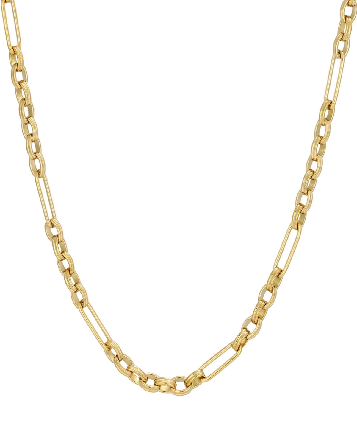 Click here for Adornia Tarnish Resistant Gold Mixed Paperclip Cha... prices