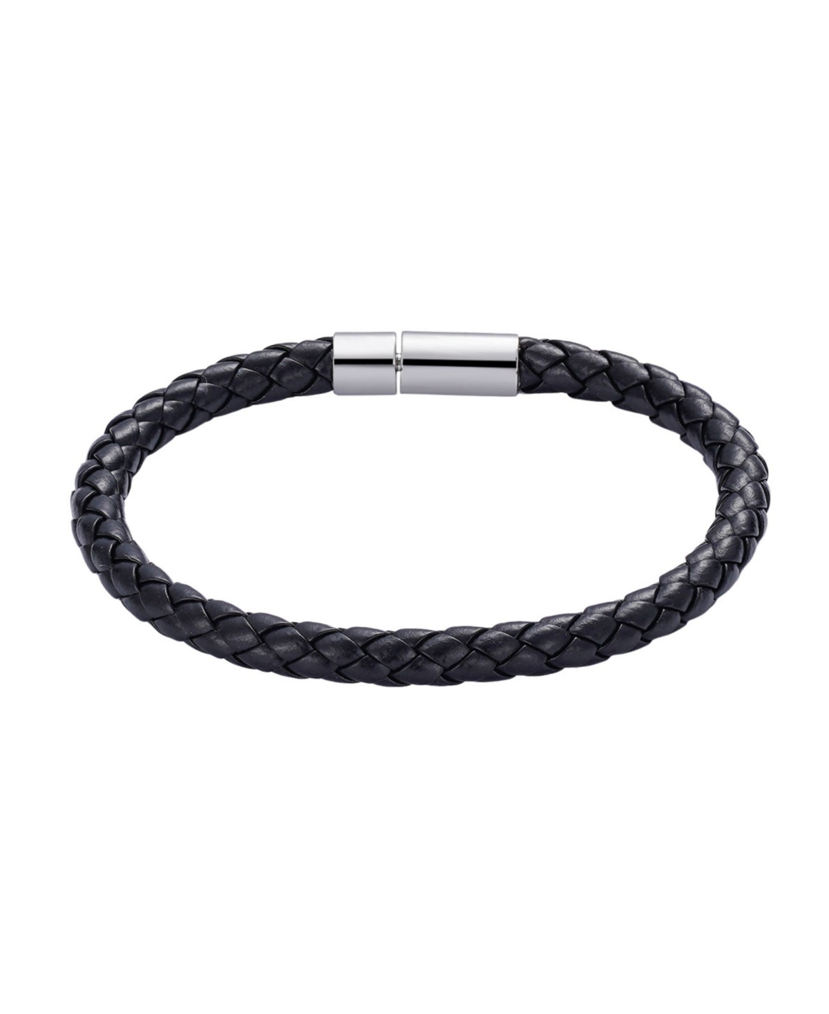 Click here for Adornia Mens Black Polyurethane Leather Rope Chain... prices