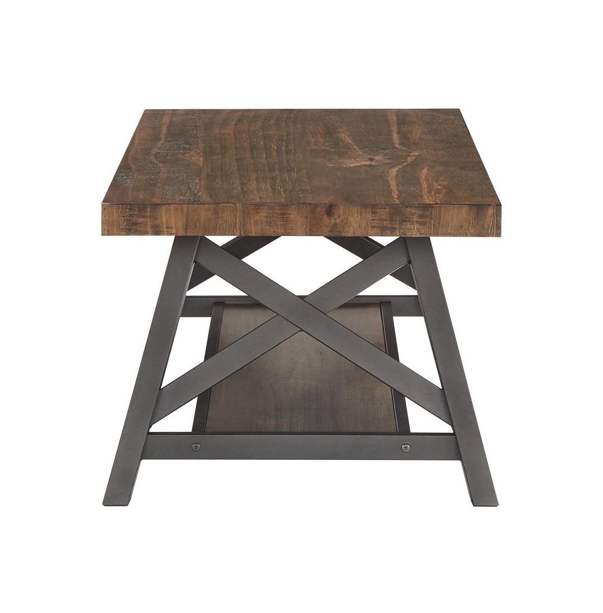 Click here for iNSPIRE Q Pisits Coffee Table with Shelf - Brown prices
