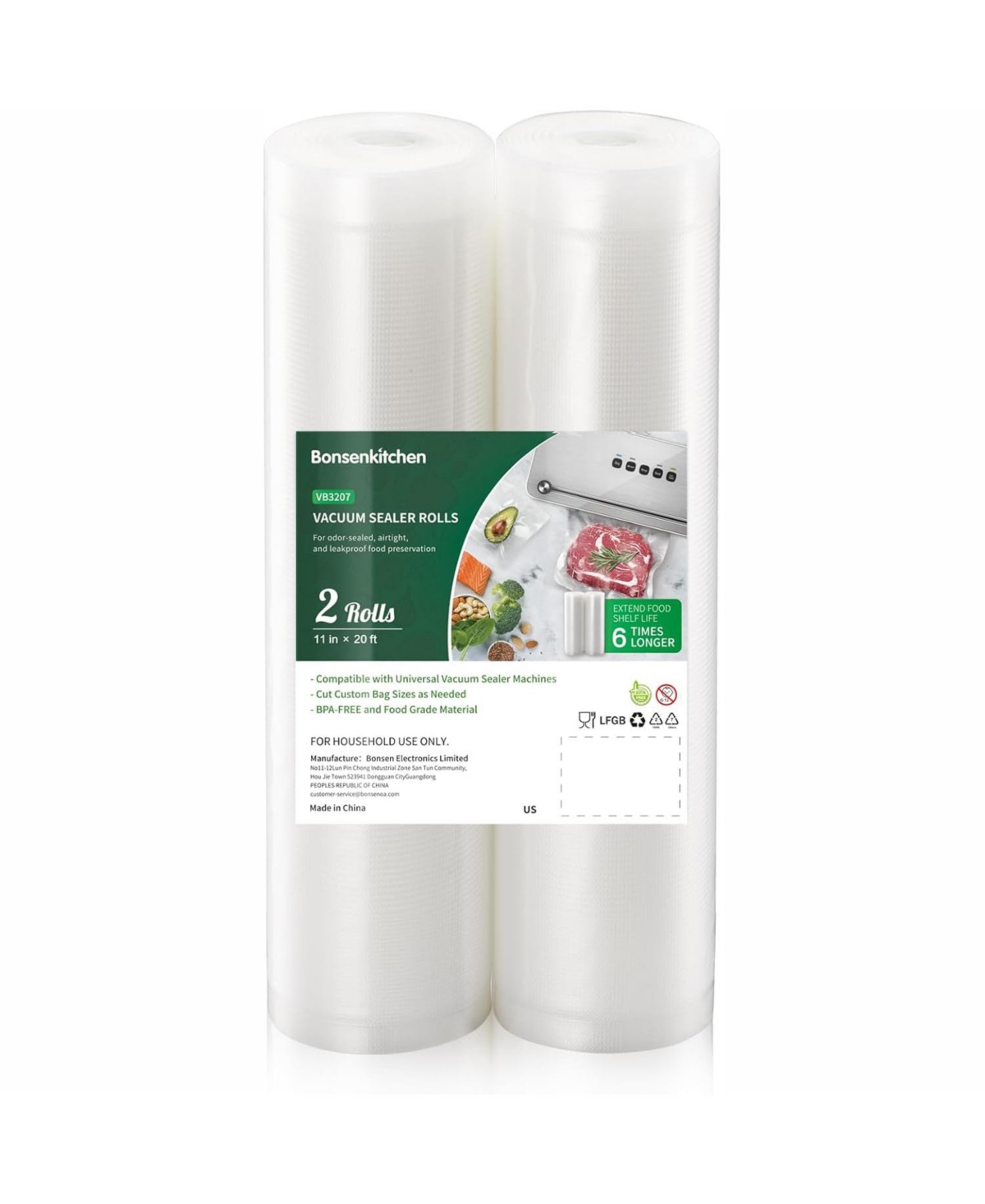 Click here for Bonsaii Bonsenkitchen Vacuum Sealer Bags  11 x 20... prices