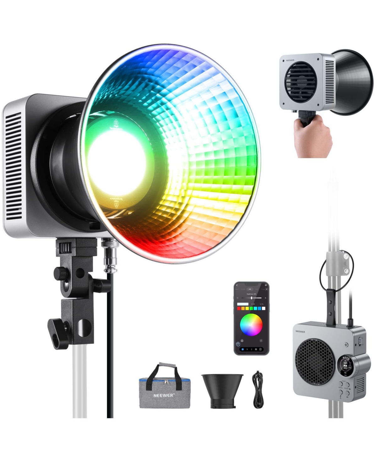 Click here for Neewer HS200C Led Video Light with 280W  7500K  CR... prices