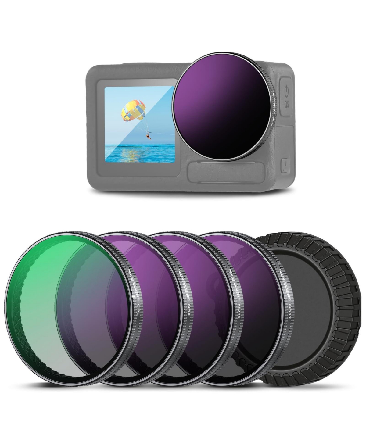 Click here for Neewer FLA01 Camera Lens Accessory with ND8  Cpl f... prices