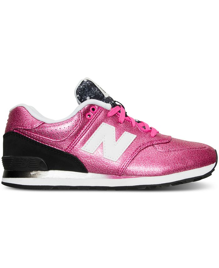 New Balance Big Girls' Grade School 574 Gradient Casual Sneakers from ...