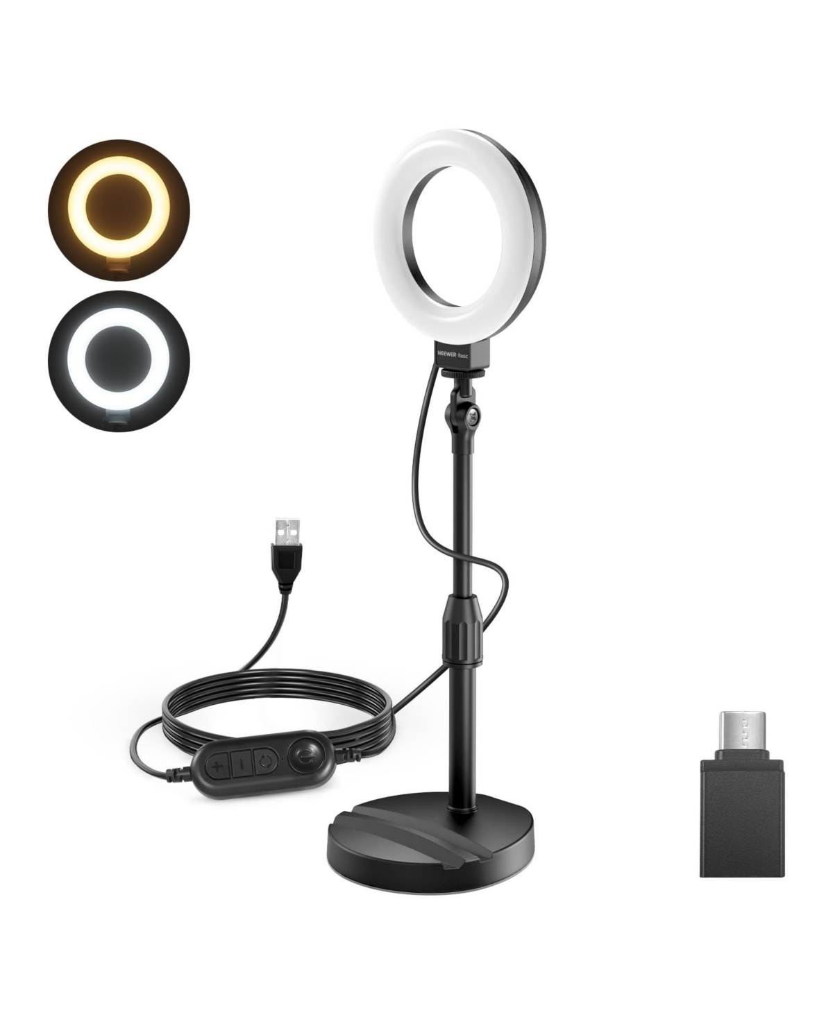 Click here for Neewer BR60 Ring Light with 13cm  10W for select i... prices