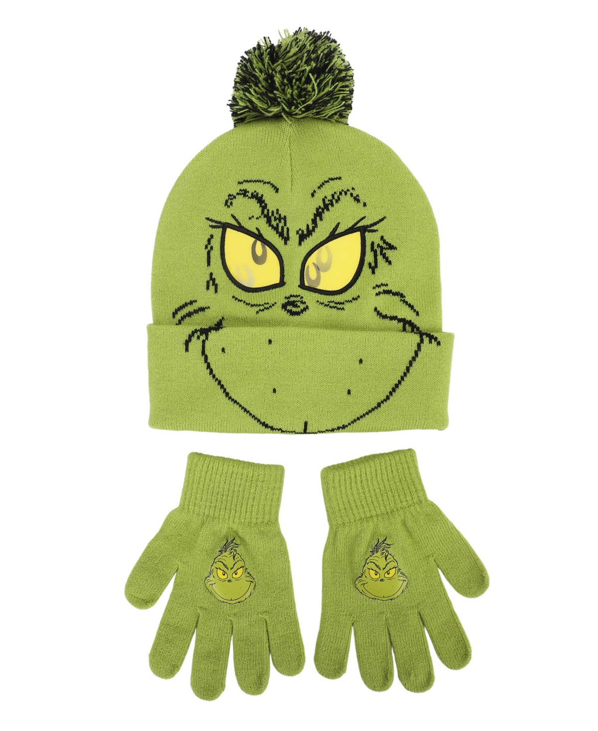 Click here for Bioworld Boys and Girls The Grinch Hat and Gloves... prices