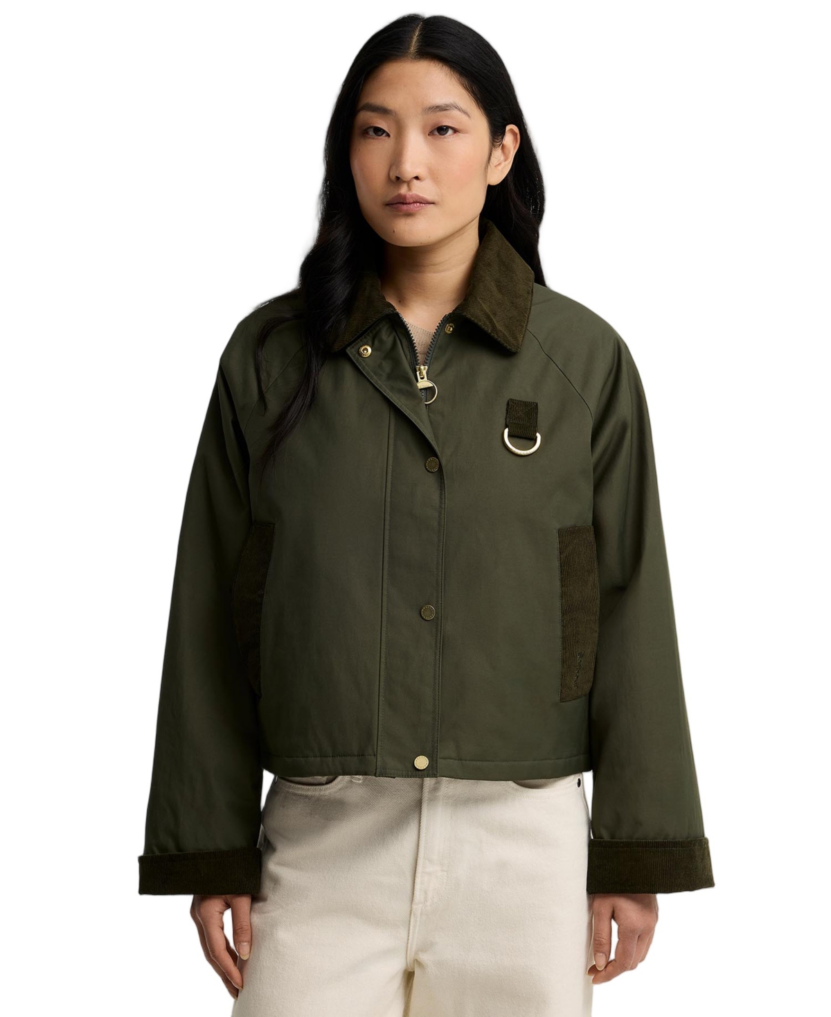 Click here for Barbour Womens Wendy Casual Jacket - OLIVE/SHADOW prices