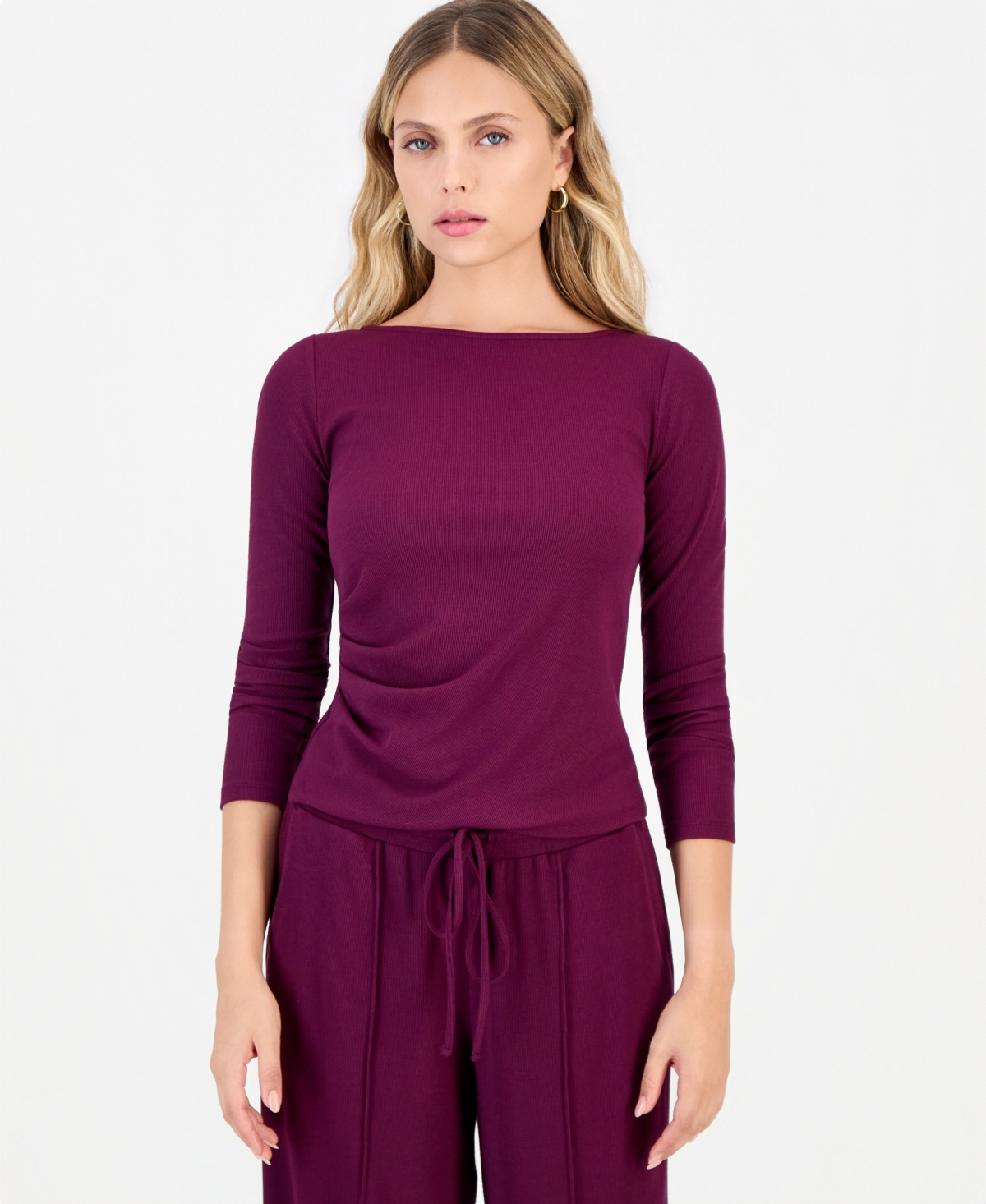 Click here for I.n.c. International Concepts Petite Rib-Knit Asym... prices