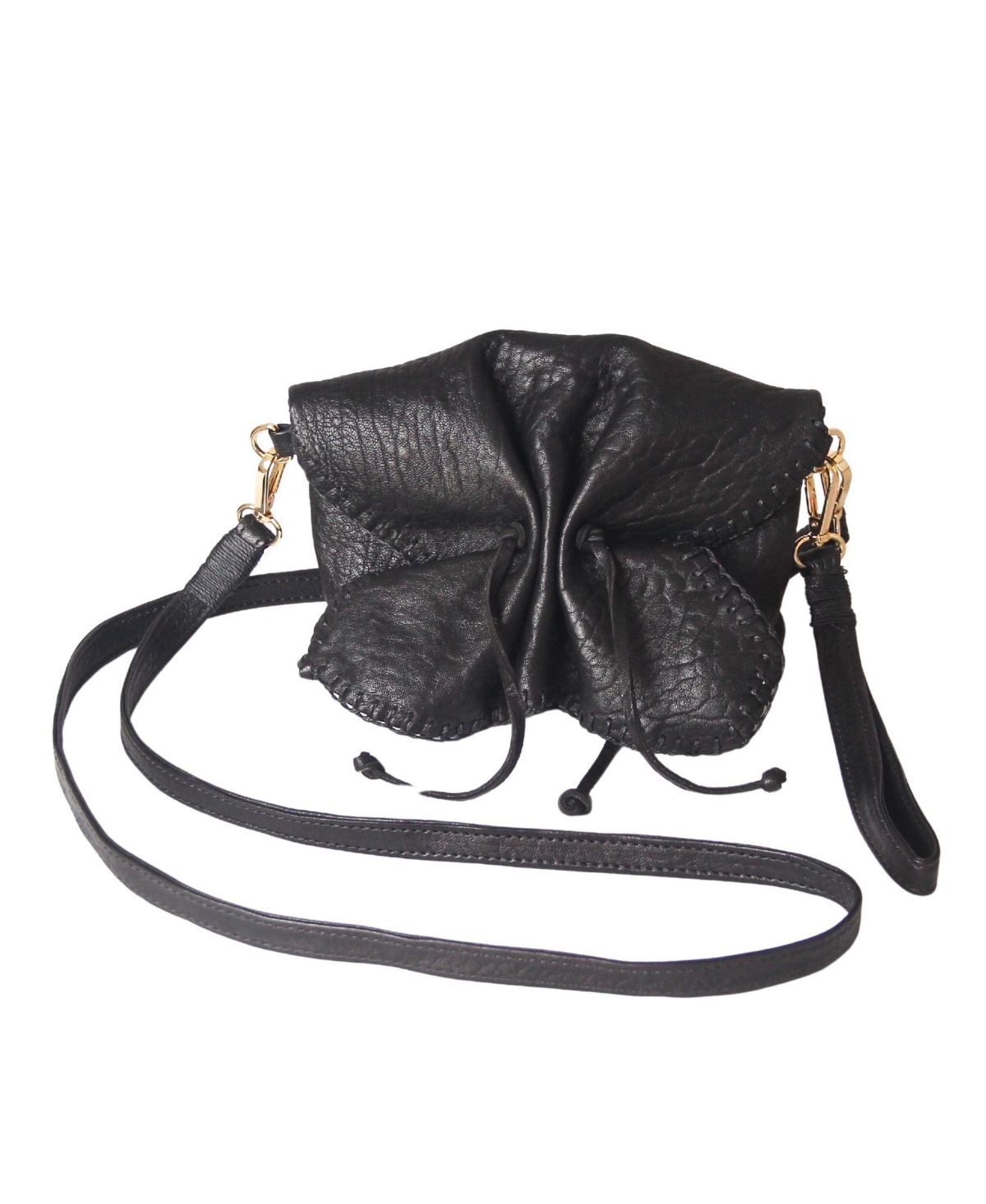 Click here for Carlos Falchi Mini Butterfly Lambskin Leather Bag... prices